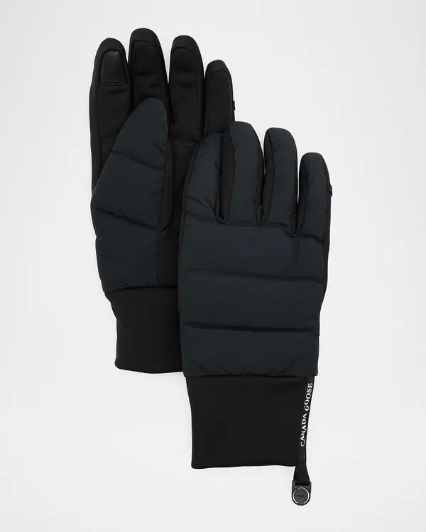 Canada Goose Puffer Gloves - Black - No