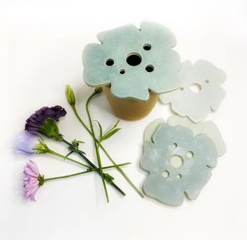 MIKKARBO Flower Frogsset Of 2 - Blue