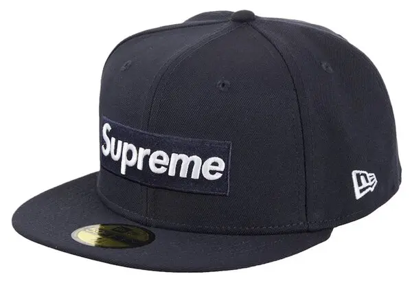 Supreme Grinch Box Logo New Era 59fifty Fitted Cap - Navy Blue