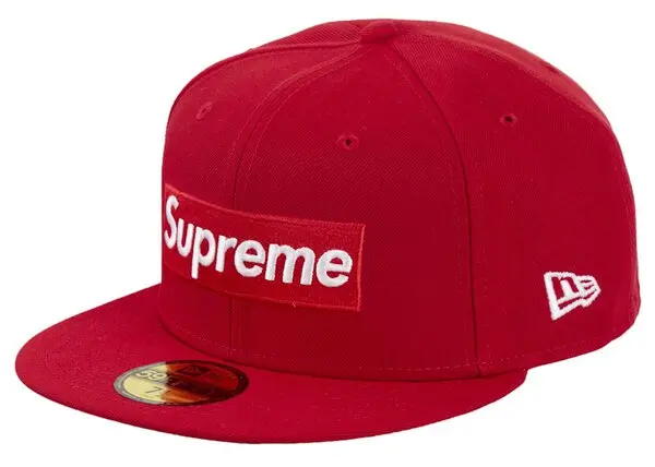 Supreme Grinch Box Logo New Era 59fifty Fitted Cap - Red