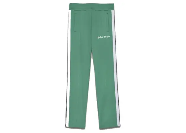 Palm Angels Track Pants - Green/white