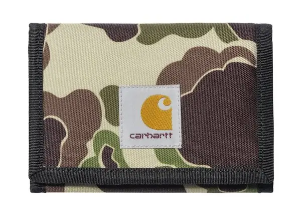 Carhartt Wip Alec Wallet - Green Camo Duck