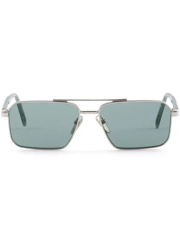 Prada Rectangle Sunglasses - Silver