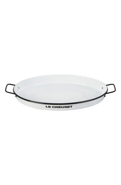 LE CREUSET Everyday Enamelware Serving Tray - White