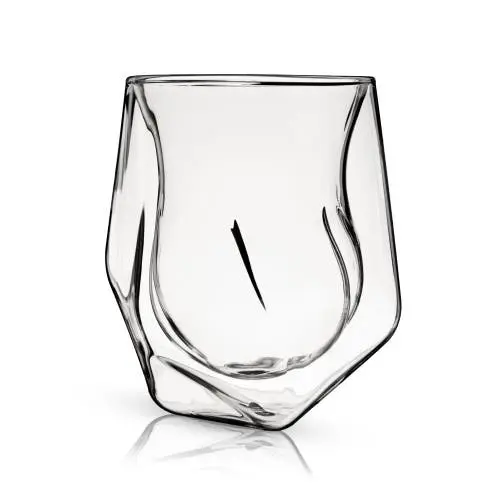 VISKI Alchemi Double Walled Aerating Tumbler - Clear
