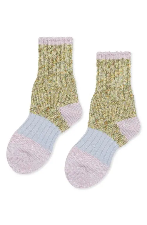 Hansel From Basel Pixie Dapple Crew Socks - Pastel