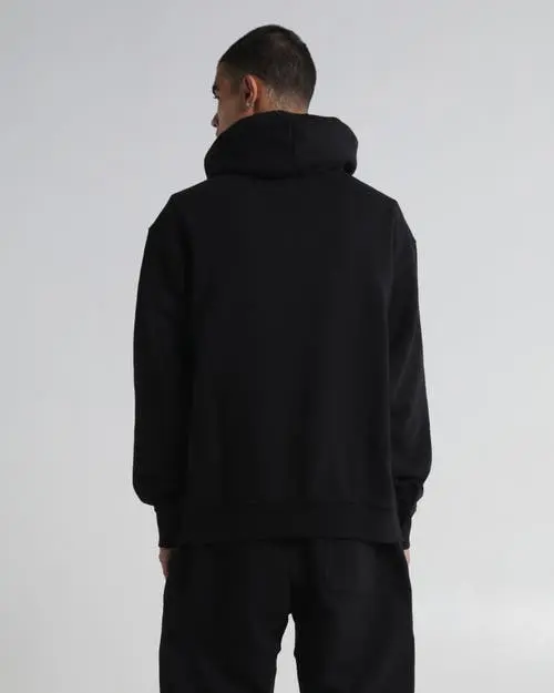 SHAKA WEAR Heavyweight Garment Dye Hoodie - Black