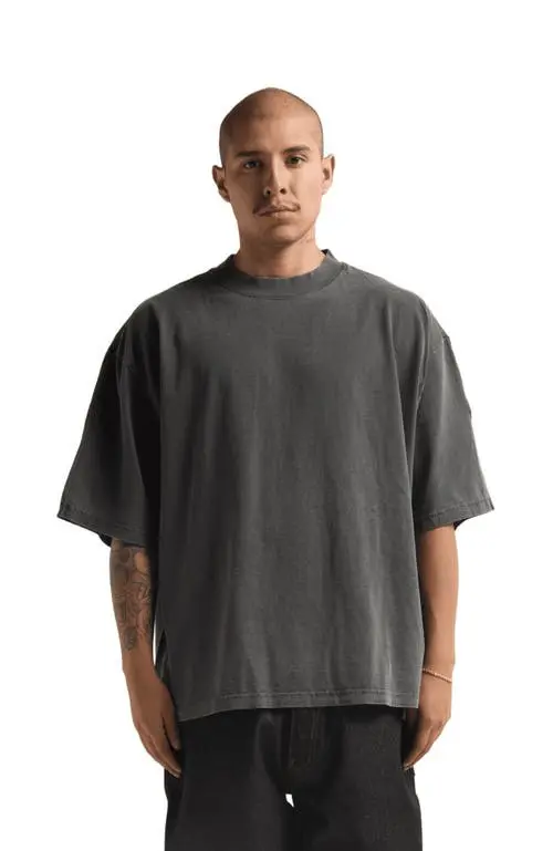 SHAKA WEAR Garment Dye Drop Shoulder Oversize Tee - Shadow