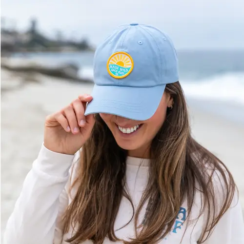 EVERYDAY CALIFORNIA Daisy Baseball Cap - Navy