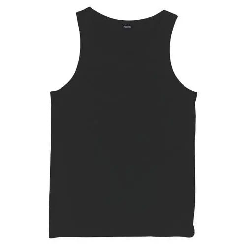 HOM Supreme Cotton Tank Top - Black