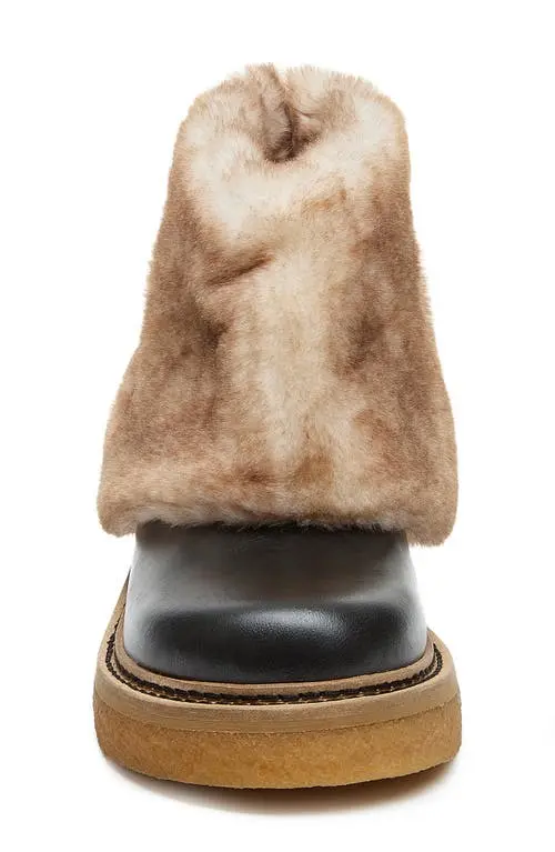 KELSI DAGGER BROOKLYN Calvin Faux Fur Cuff Bootie