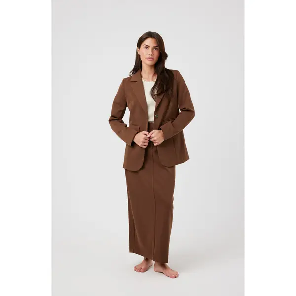 BY TESS COLLECTION Milani Blazer By - Brown