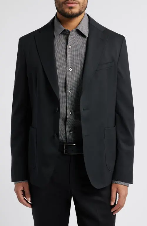 Zanella Samuel Solid Stretch Wool Sport Coat