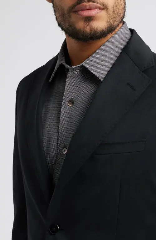 Zanella Samuel Solid Stretch Wool Sport Coat