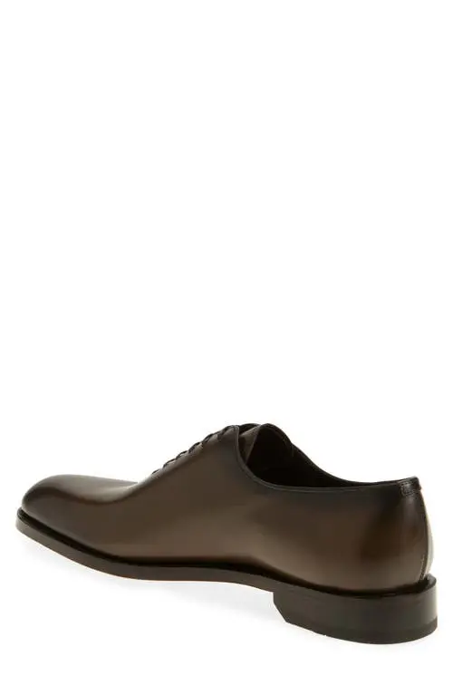 FERRAGAMO Angiolo Wholecut Shoe - New Olive