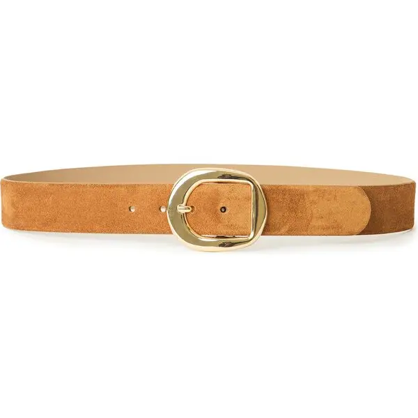 B-low The Belt Greyson Leather Belt - Sienna Gold