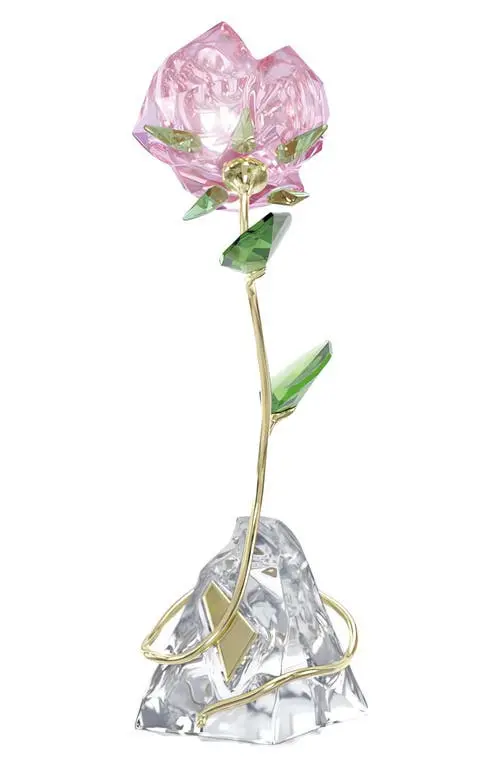 SWAROVSKI Florere Rose Crystal Figurine