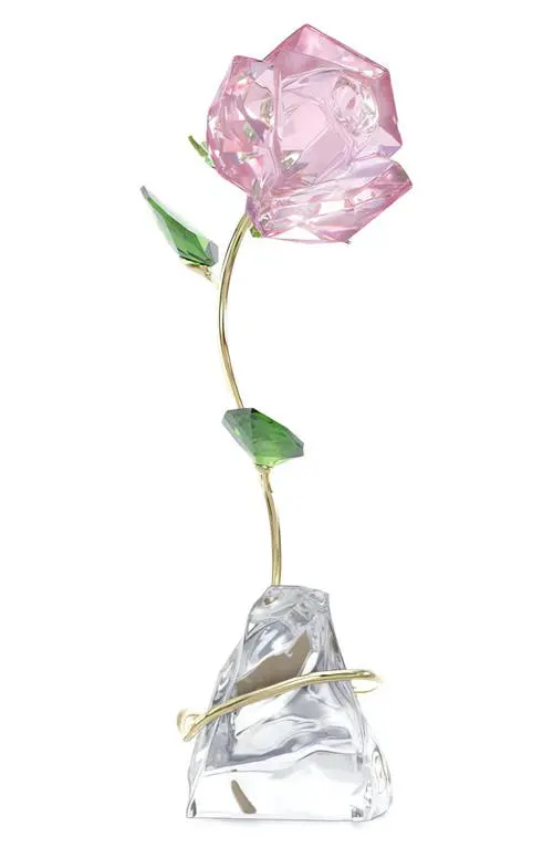 SWAROVSKI Florere Rose Crystal Figurine