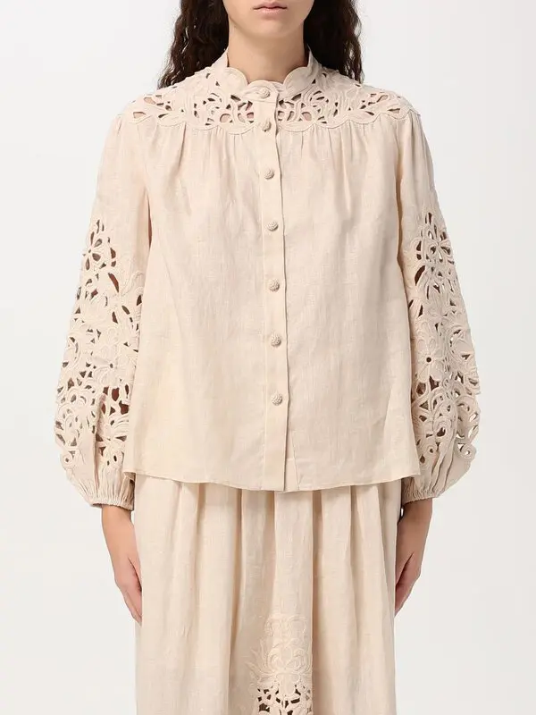 Zimmermann Shirt - Yellow Cream