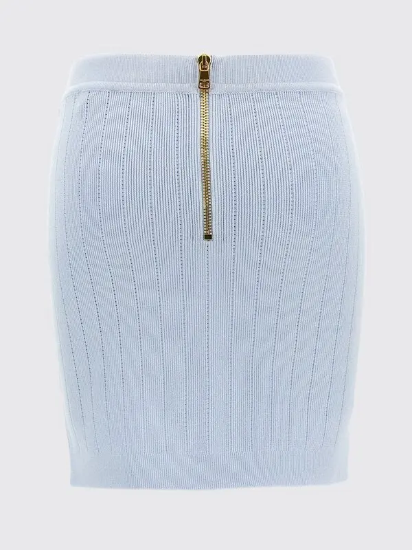 Balmain Mini Skirt - Blue