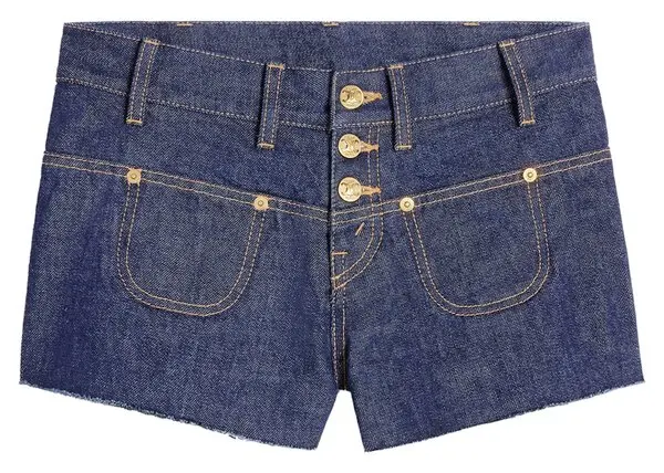 Celine Mini Denim Shorts