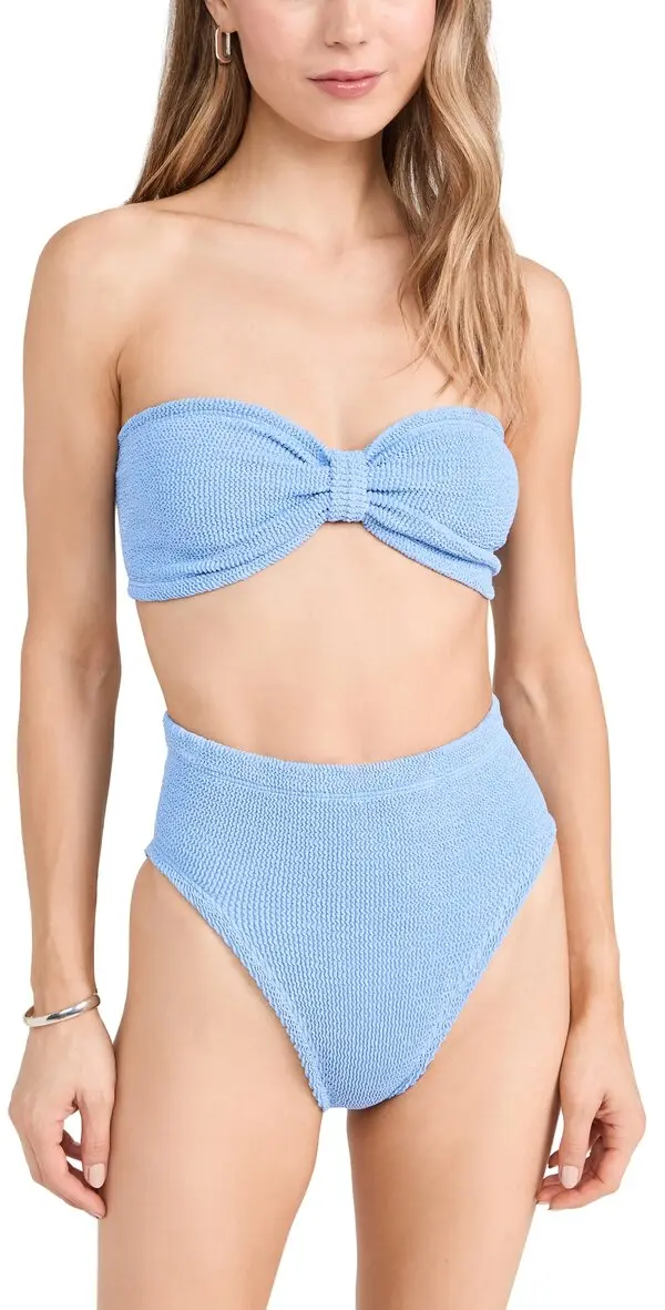 Hunza G Ruby Bikini Set - Cornflower