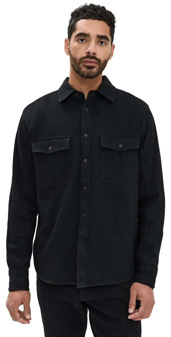 Rag & Bone Denim Engineered Jack Shirt - Black