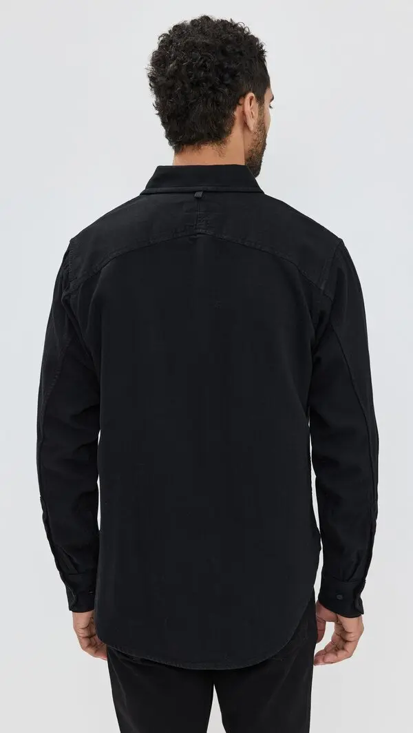 Rag & Bone Denim Engineered Jack Shirt - Black