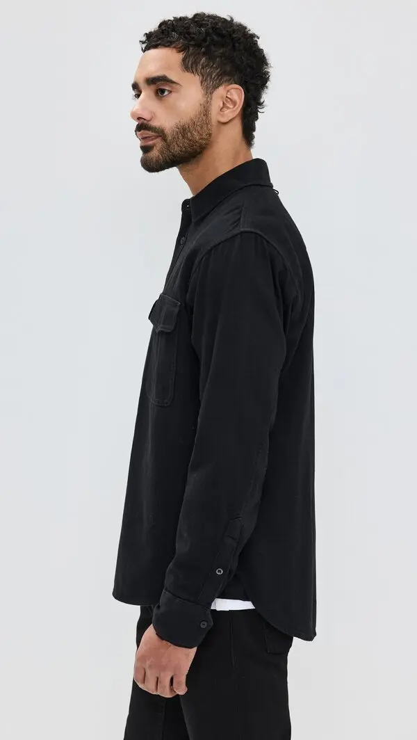 Rag & Bone Denim Engineered Jack Shirt - Black
