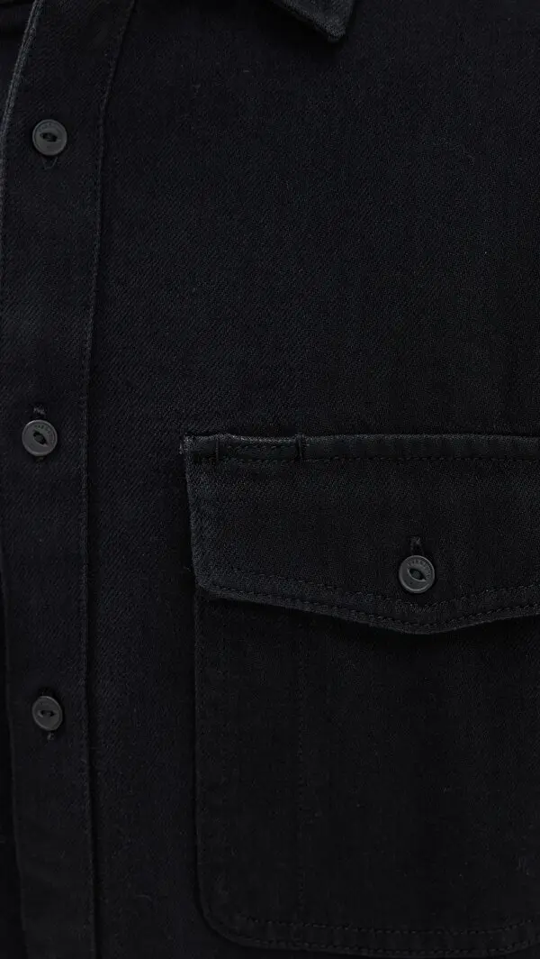 Rag & Bone Denim Engineered Jack Shirt - Black