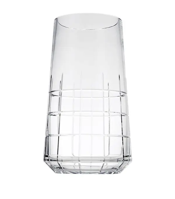 Christofle Medium Crystal Graphik Vase - Neutral