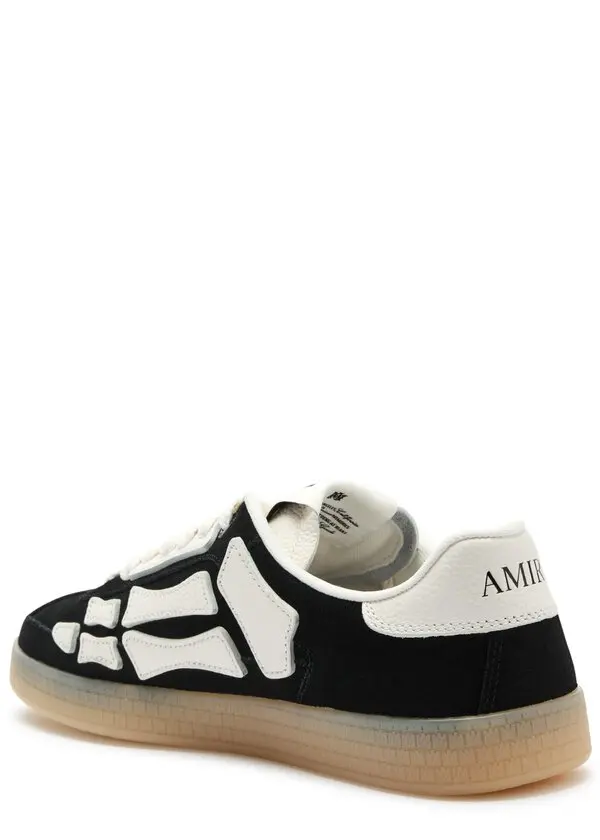 Amiri Pacific Bones Suede Sneakers