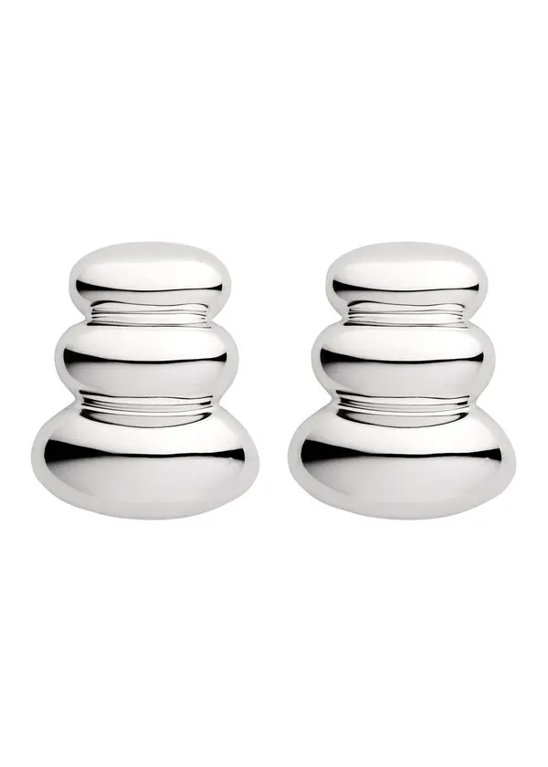 Jenny Bird Non-stop Drop Earrings - Silver