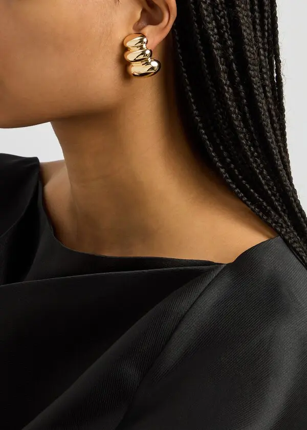 Jenny Bird Non-stop Drop Earrings - Gold