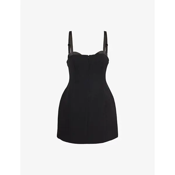 Camilla And Marc Ama Overlay-Panel Mini Dress - Black | Editorialist