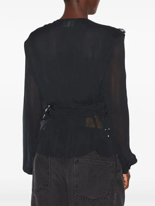 MARANT ETOILE Axeline Top - Black