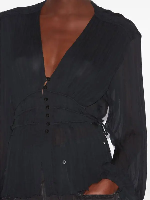 MARANT ETOILE Axeline Top - Black
