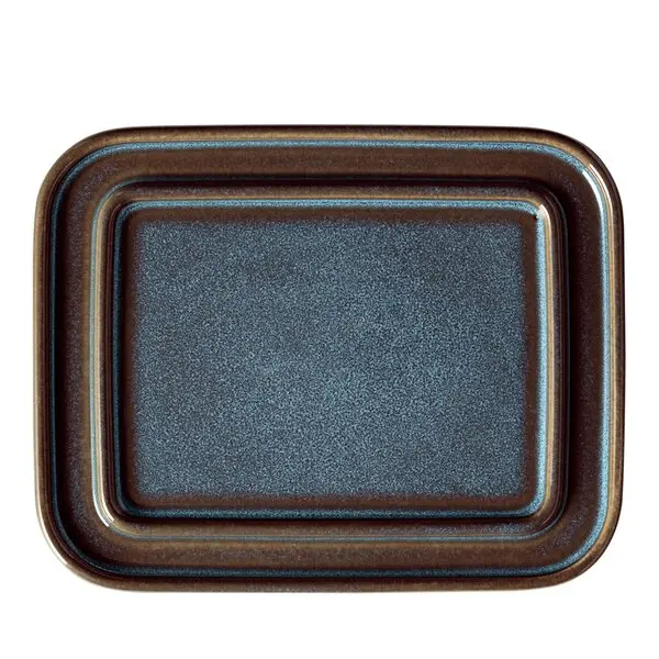 VILLEROY & BOCH Lave Glace Covered Butterdish