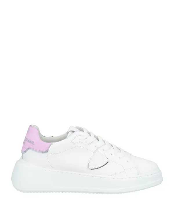 Philippe Model Tres Temple Sneakers - White