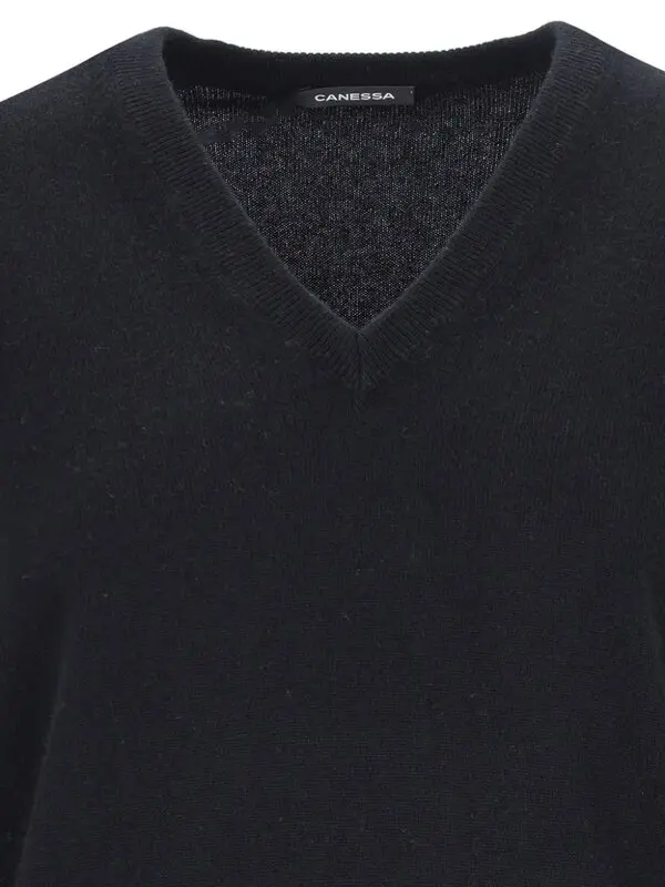 CANESSA Cashmere Jumper - Black