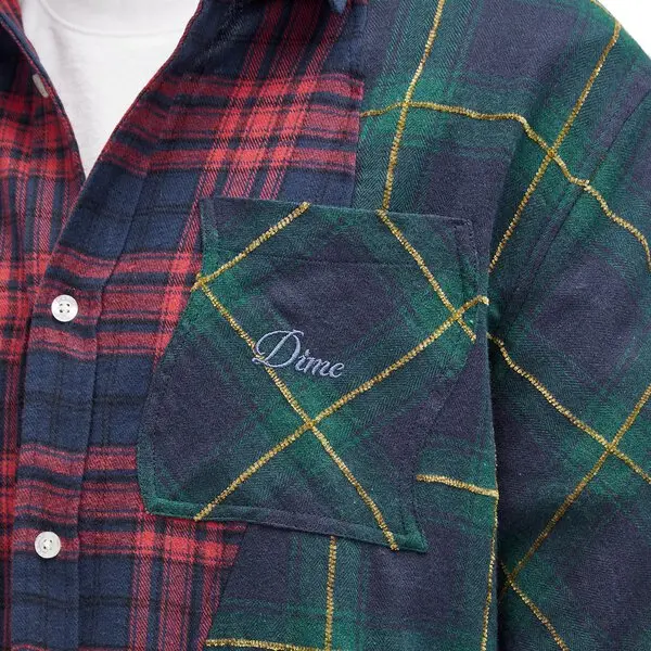 DIME Triple Plaid Shirt