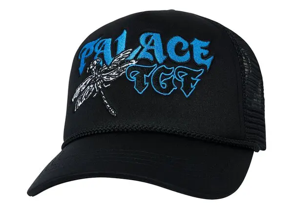 帽子 PALACE Mark Bode Trucker Black MARK BODĒ TRUCKER | PALACE