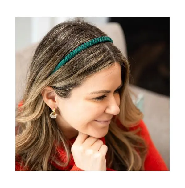 HEADBANDS OF HOPE Thin Hair Band - Dark Green