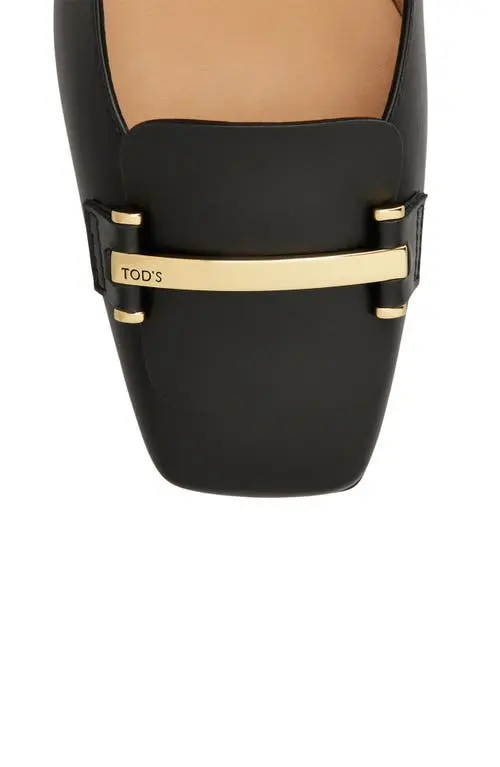 TOD'S Barretta Block Heel Pumps