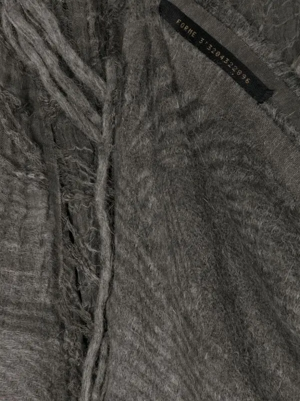 FORME D'EXPRESSION Fiamma Distressed Scarf