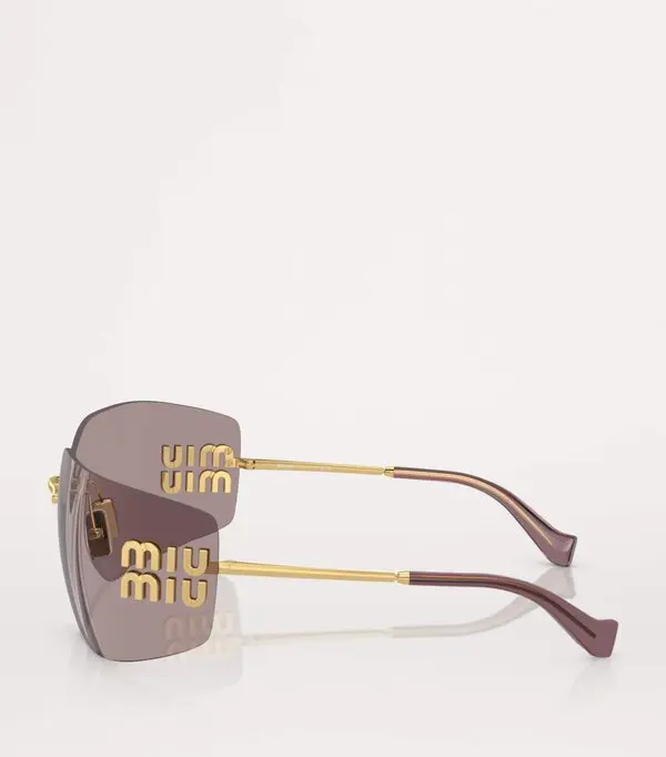 Miu Miu Oversized Square Frame Sunglasses