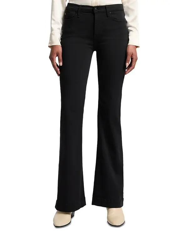 7 For All Mankind Dojo Tailorless Bootcut Jeans - Black