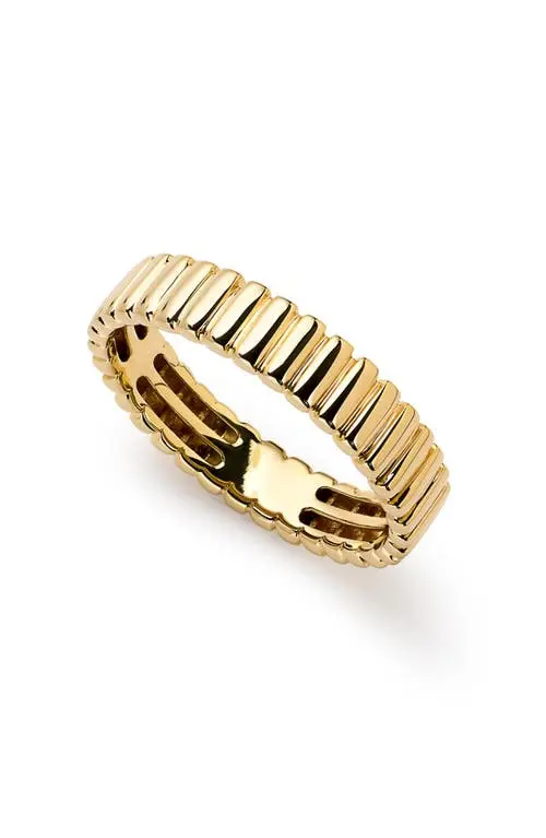 ANA LUISA Solid Galaxy Ring - Gold