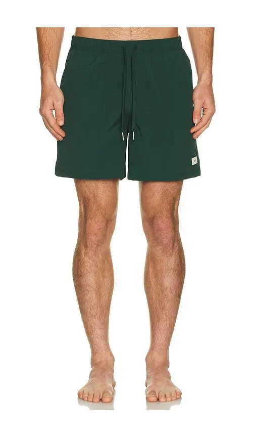 BATHER Swim Trunk In Dark Green