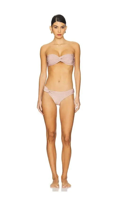 Devon Windsor Tori Bottom In Blush - Rosette